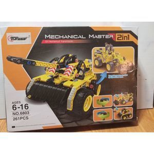 Toys | Construction Trucks Interlocking Building Blocks Front Loader ...
